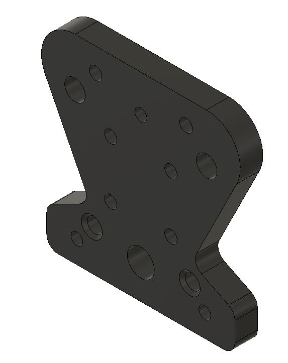 X-axis slider plate 2IN1 by sheng | Download free STL model ...