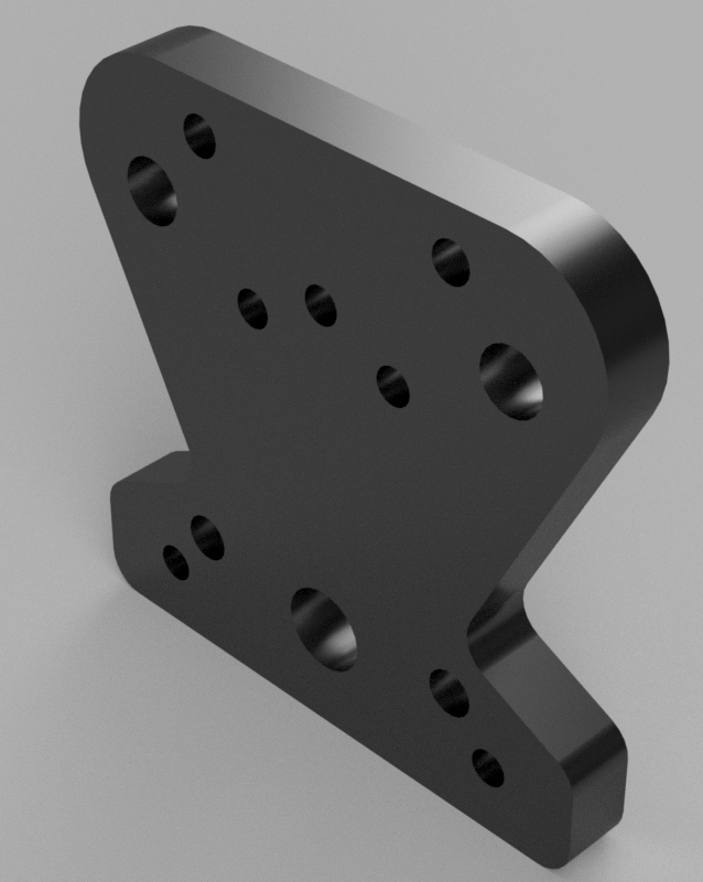 X-axis slider plate 2IN1 by sheng | Download free STL model ...
