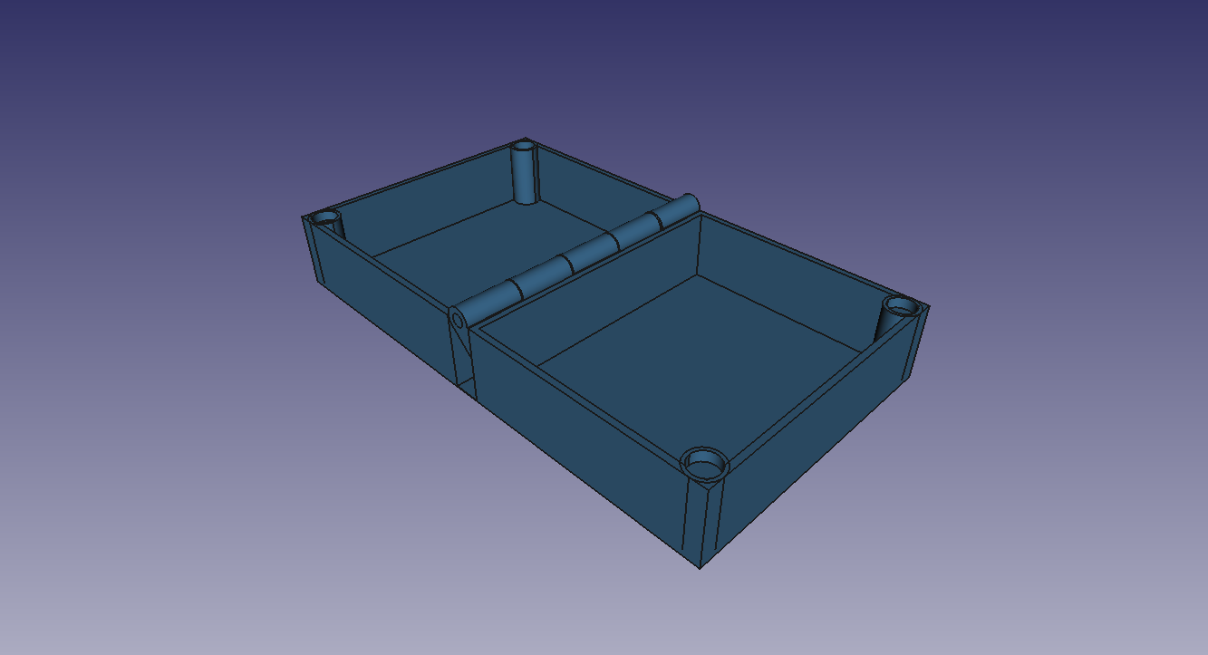 Parametric Magnetic Hinged Box by xtiger | Download free STL model ...