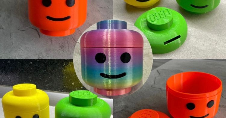 Lego moneybox by rovnanik | Download free STL model | Printables.com