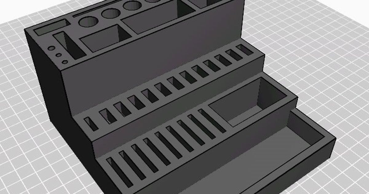 Tool rack v1.0 by sergifrikii | Download free STL model | Printables.com