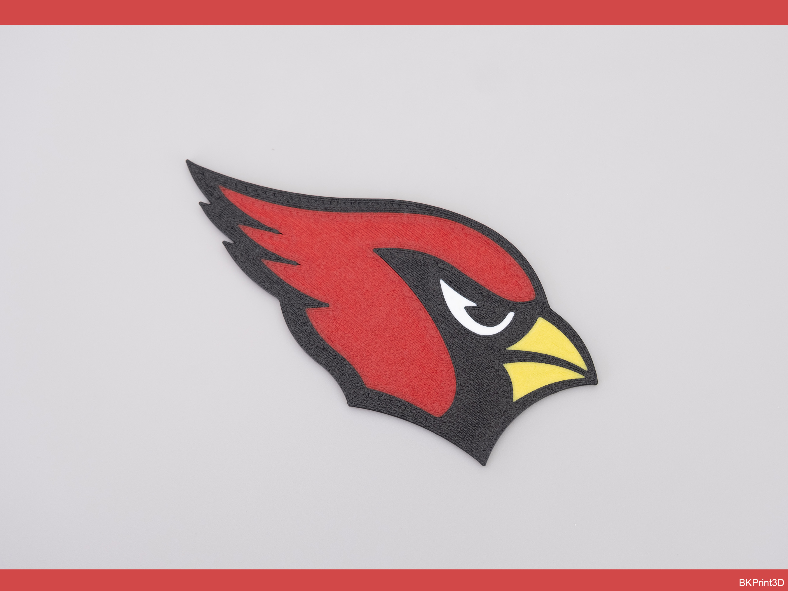 Arizona Cardinals Plaque Multi-Color by bogdan34000 | Download free STL ...