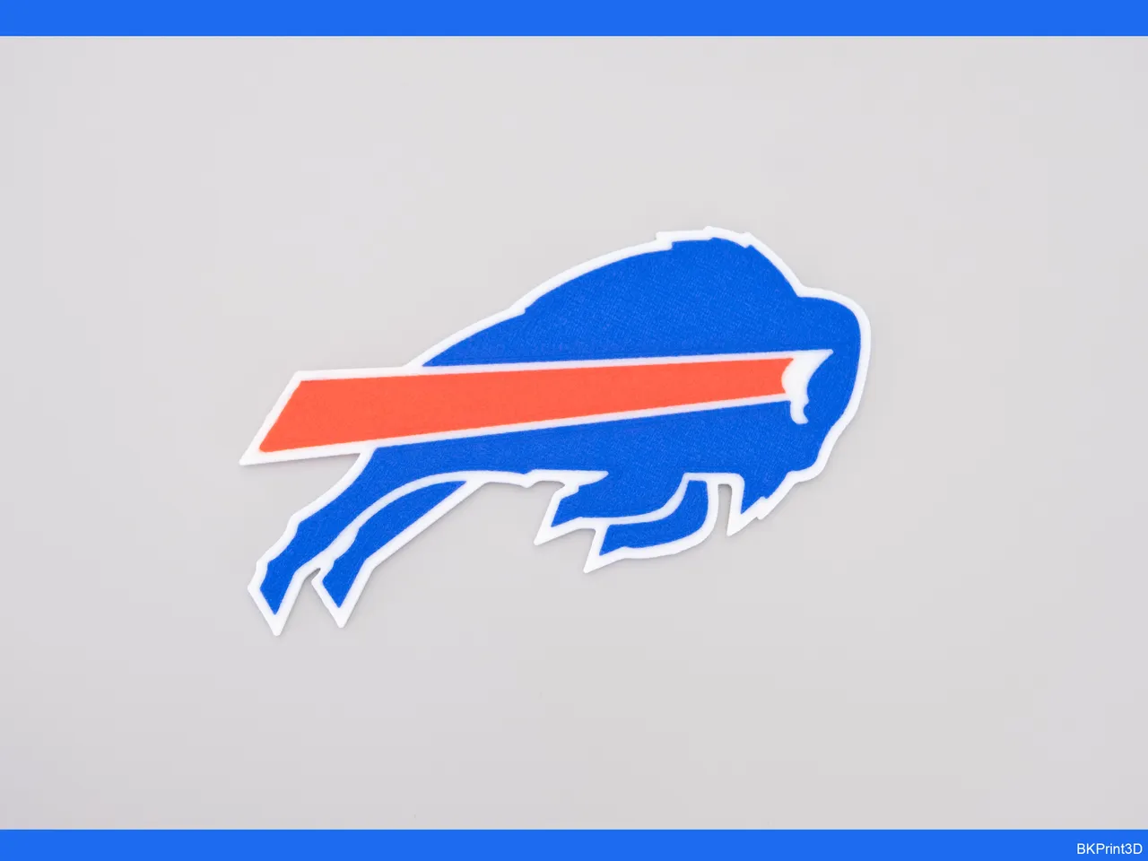 Buffalo Bills Plaque Multi-Color by bogdan34000 | Download free STL ...