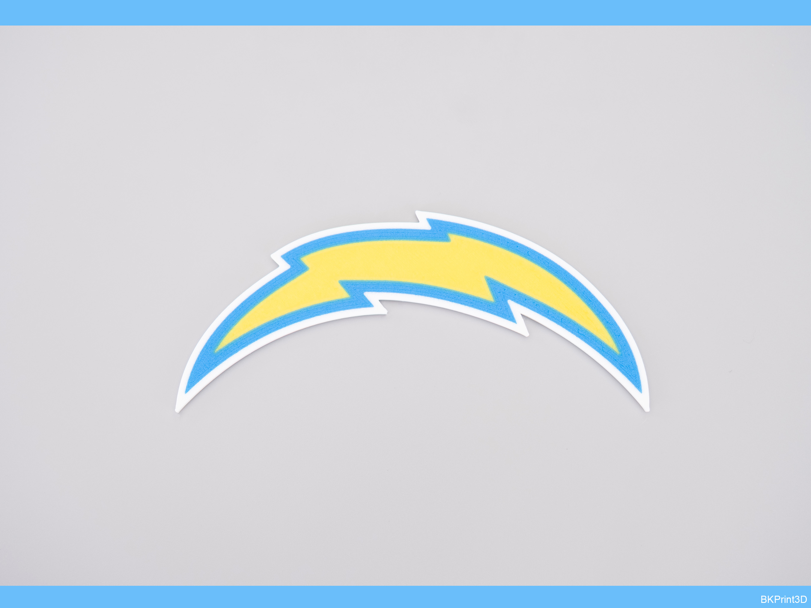 Los Angeles Chargers Plaque Multi-Color by bogdan34000 | Download free ...