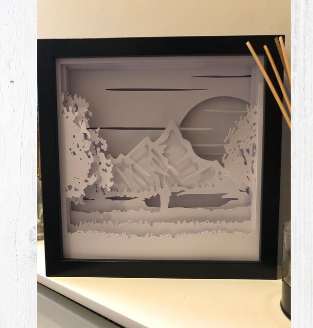 Gone Fishing light box by tecnoculebras | Printables Store