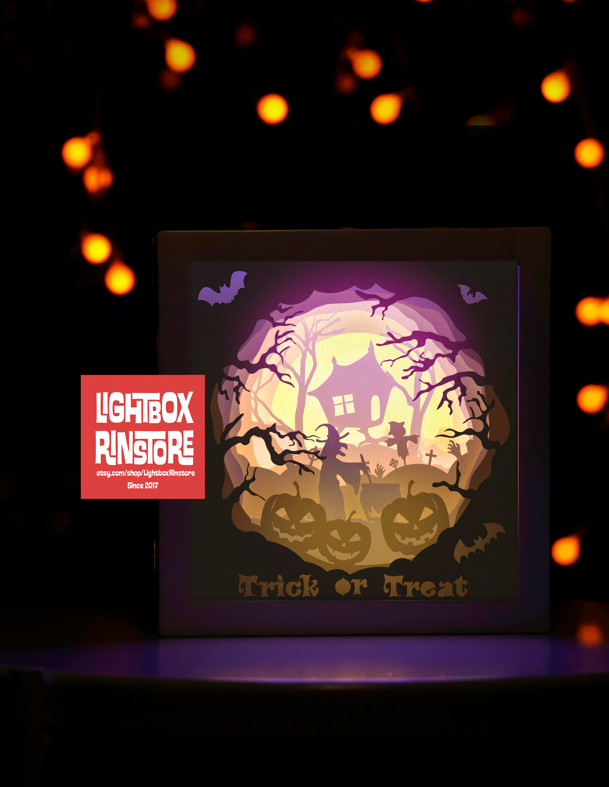 halloween v3 lightbox by tecnoculebras | Printables Store