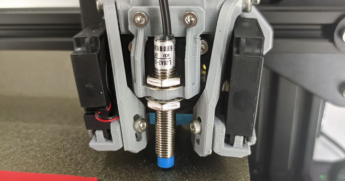 M8 Inductive Probe Mount for Manta MK2 by SupaaMann | Download free STL ...