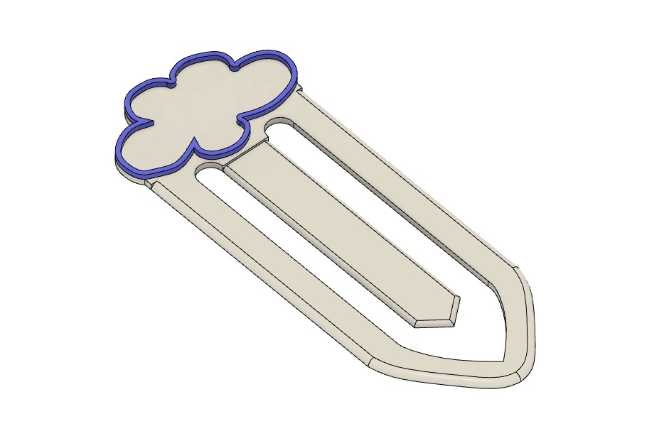 Simple Bookmark by KAPPA3D | Download free STL model | Printables.com