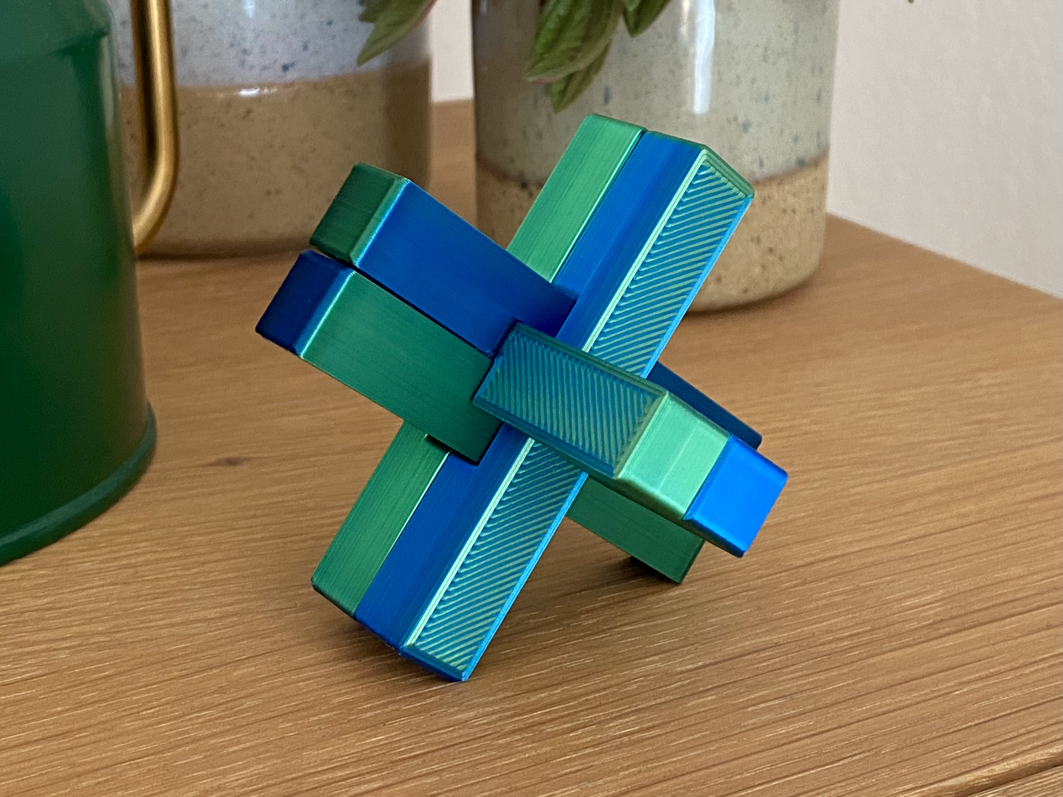 Teufelsknoten | Devils Knot - Traditional carpenter's puzzle by ...