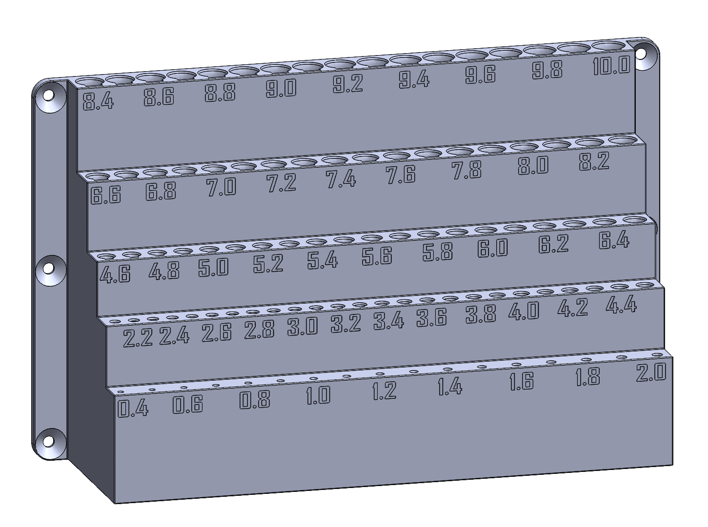 Drill bit holder by vas__design | Download free STL model | Printables.com