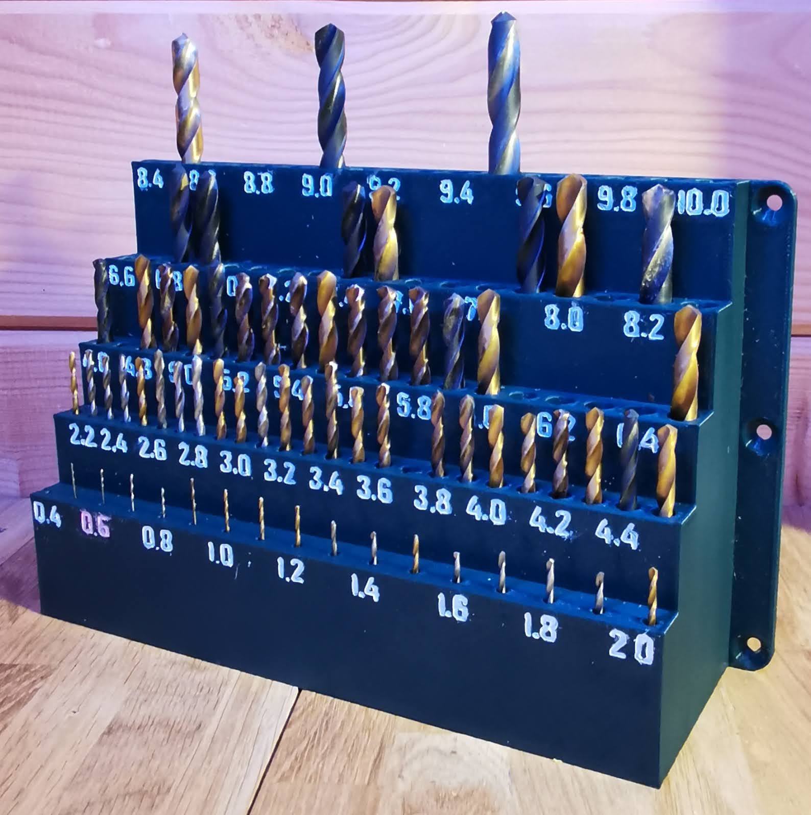 Drill bit holder by vas__design | Download free STL model | Printables.com