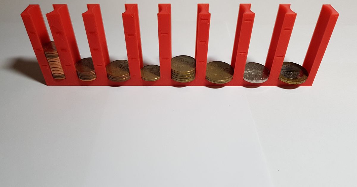Coin holder (moneysorter) for Belarusian coins by Blue Berry | Download ...