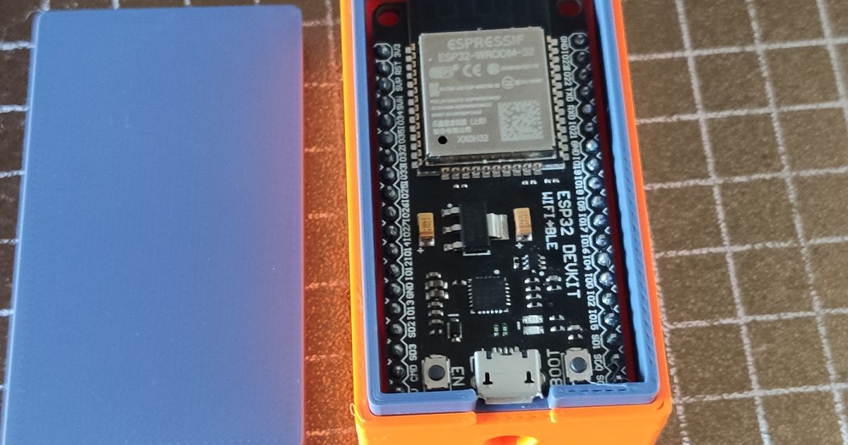 MH-ET LIVE / ESP32 DEVKIT WIFI+BLE case by Patrick Blom | Download free ...