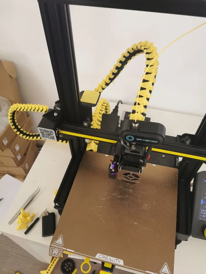 Spine Cable Chain For Ender 3 V2 / Sprite Pro by Rippeee | Download ...