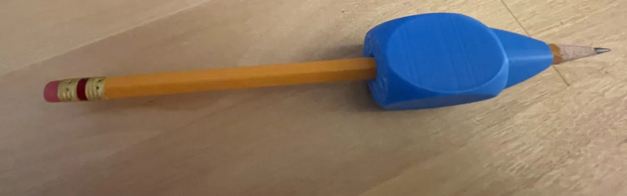 Adaptive Wide Pencil Grip #2 by teachingonthespec | Download free STL ...