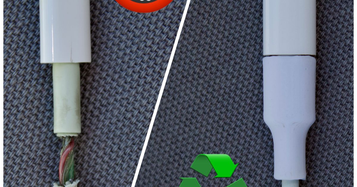 Cable Repair and Protect for Apple iPhone and Samsung [lightning+usbc ...