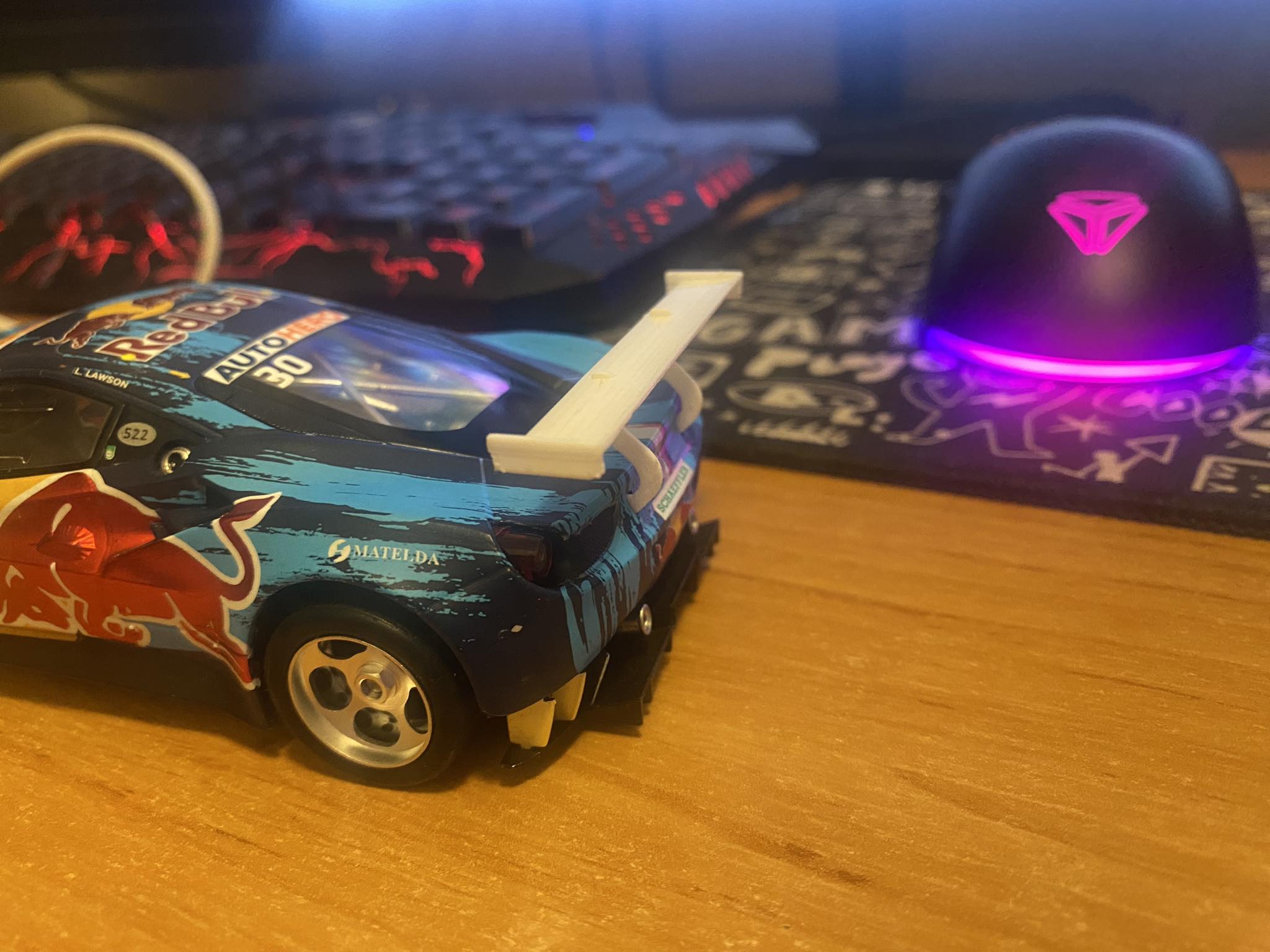 Carrera slot car rear wing 1:32 by David Ondřej | Download free STL ...