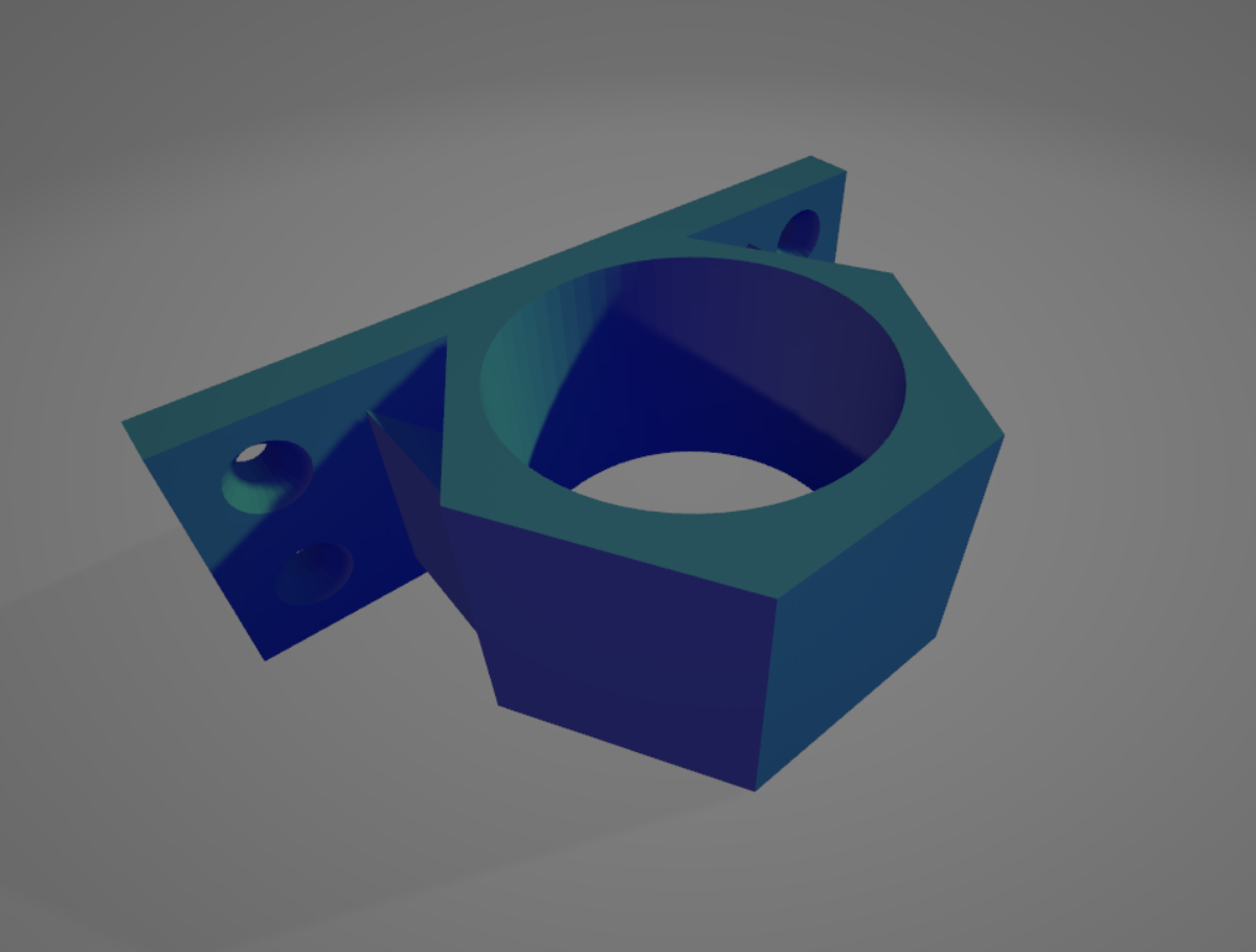 Motor mount 36,7mm by Alwin Oz | Download free STL model | Printables.com