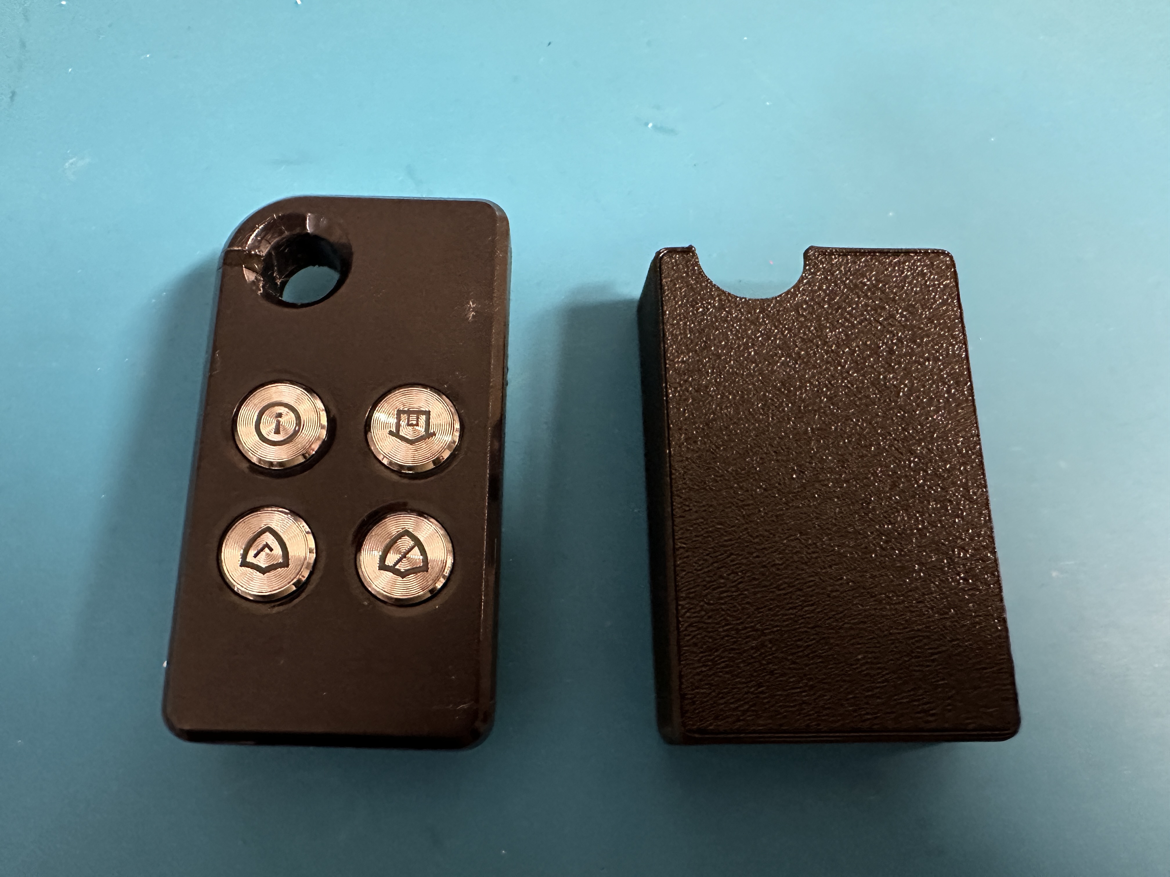 Honeywell Alarm Fob Button Protector by Ememell | Download free STL ...