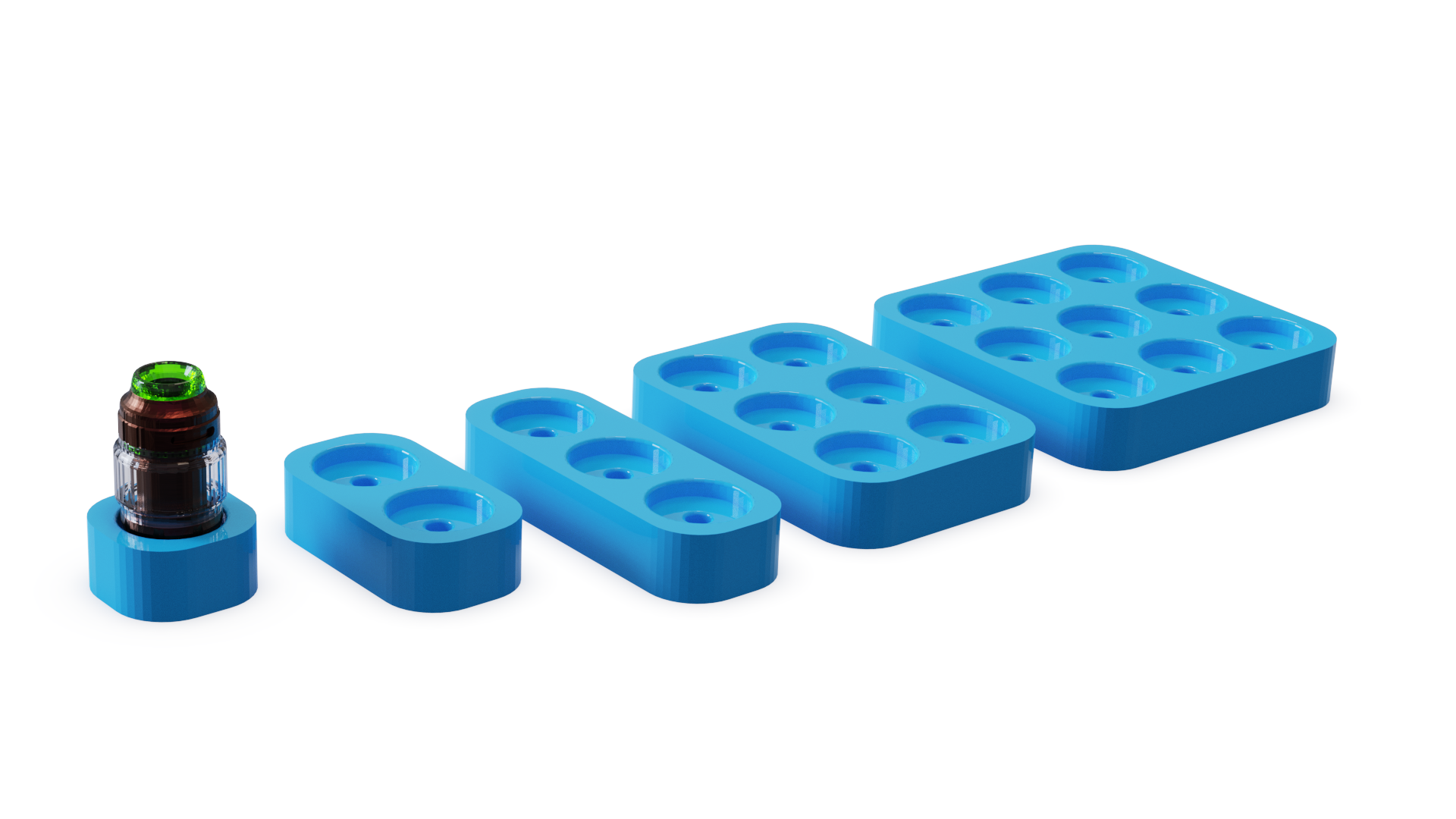 Vaping Atomizer Stand 1x 2x 3x 6x 9x by extrawitz | Download free STL ...