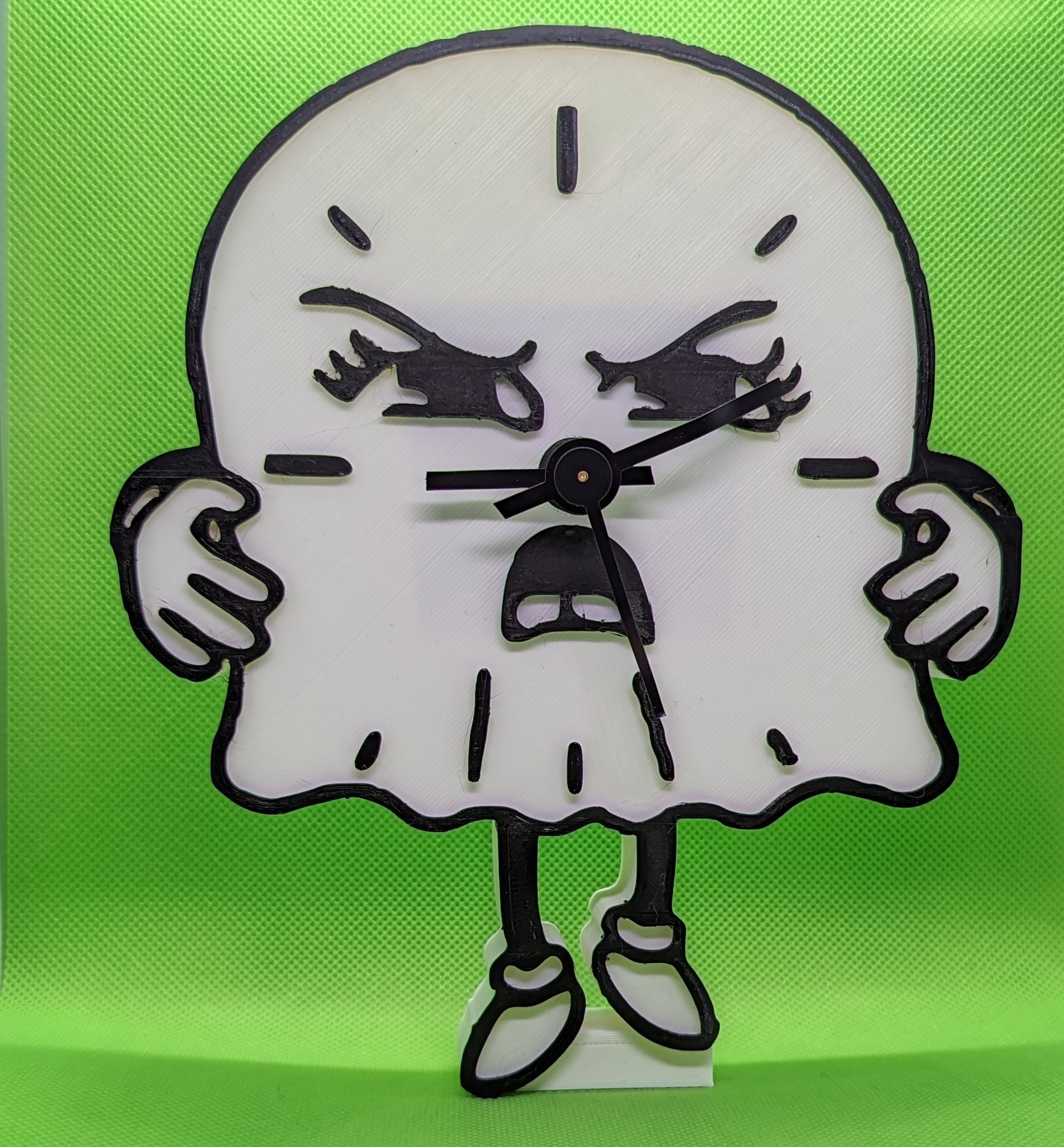 Miss Minutes Ghost variant clock by 3dPrintedDad | Download free STL ...