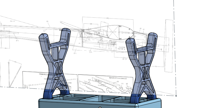 RC Airplane Stand by NucleicAcidDrop | Download free STL model ...