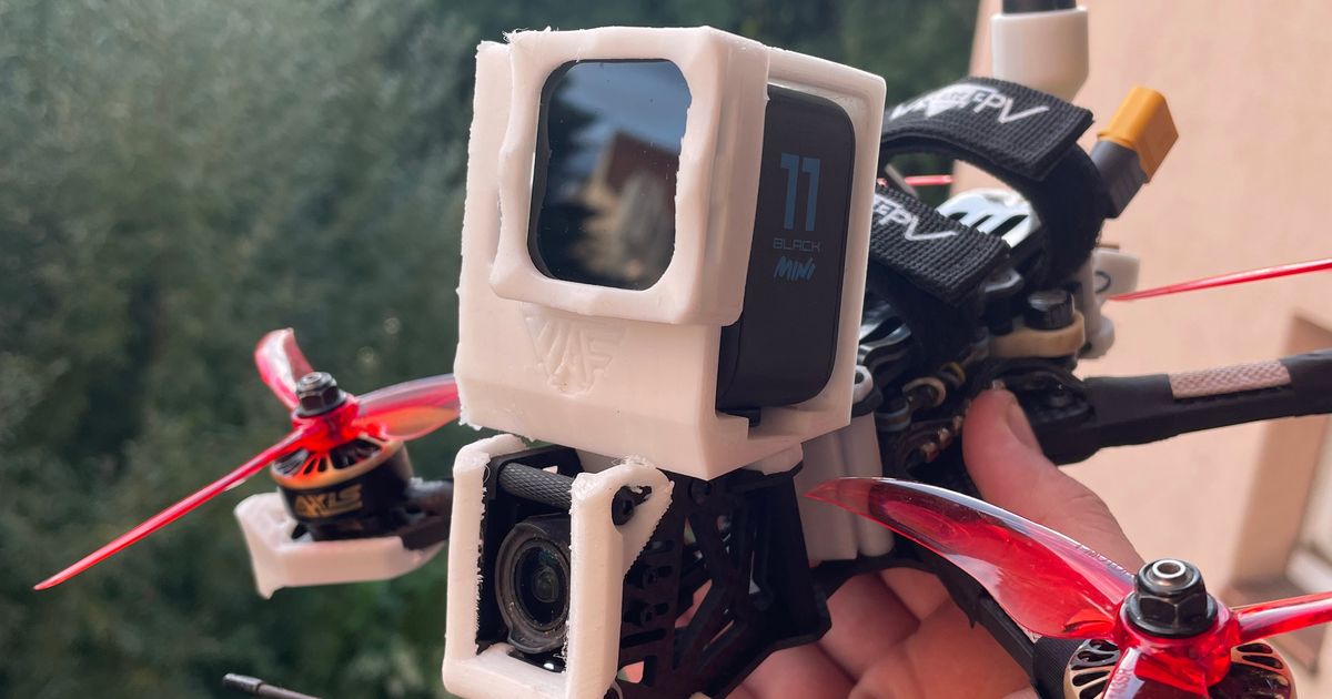 GoPro 11 Mini pour JeNo ciné by shaks | Download free STL model ...