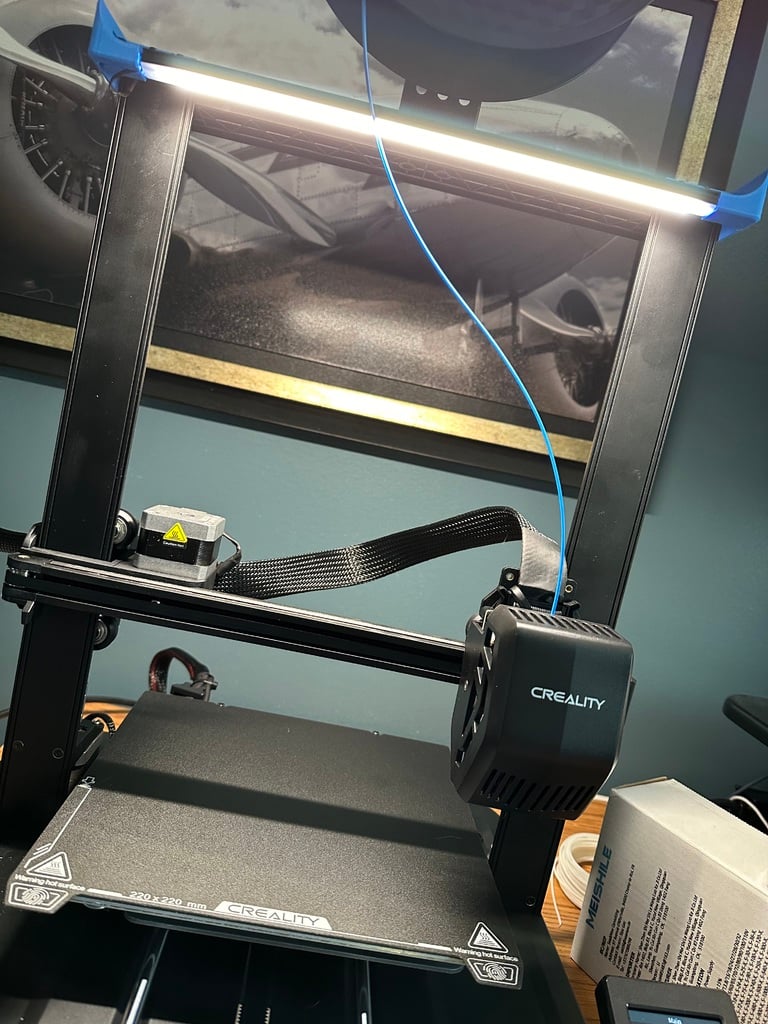 Ender 3 V3 - Creality Light Bar (Retrofit) by webguyatwork | Download ...