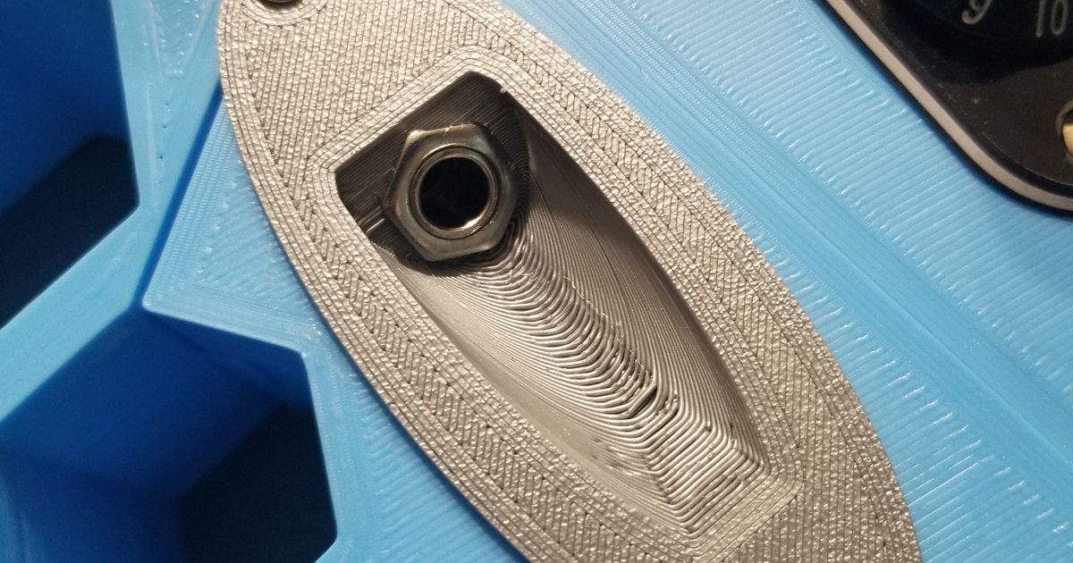 Stratocaster Input Jack Plate by Glover3DWorks | Download free STL ...
