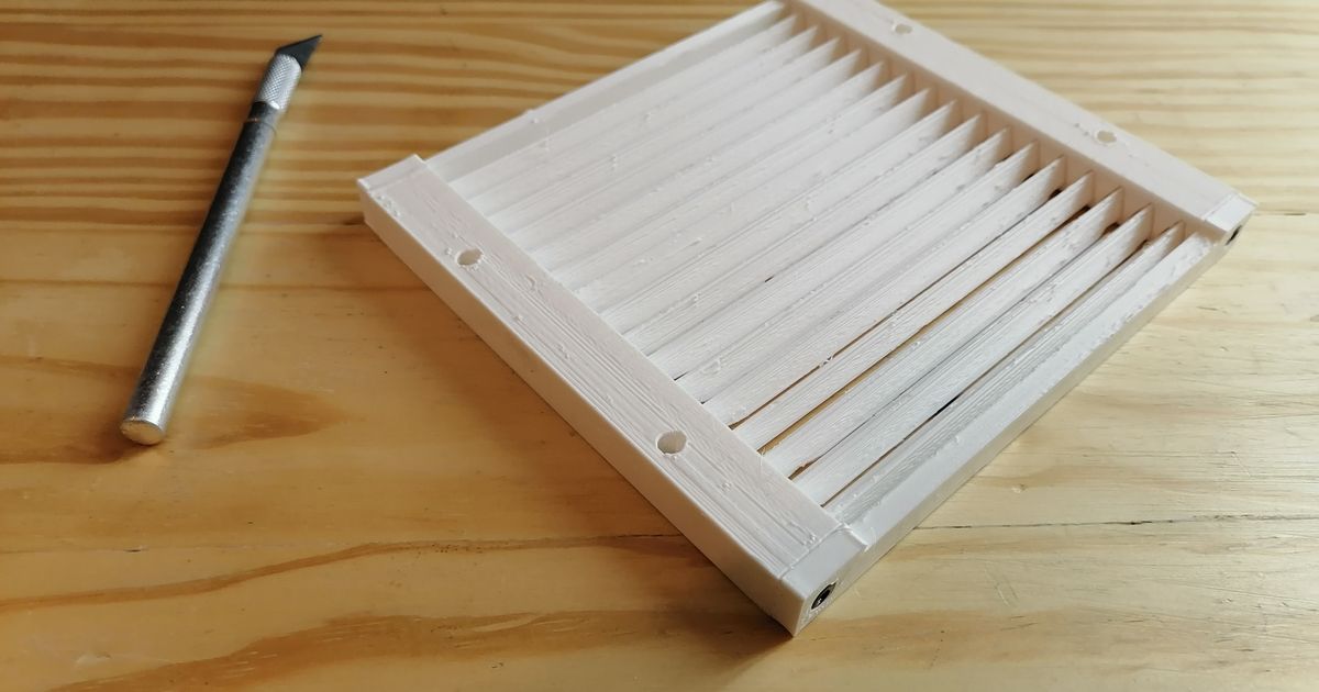 Coanda Screen Tile by Fagua F | Download free STL model | Printables.com