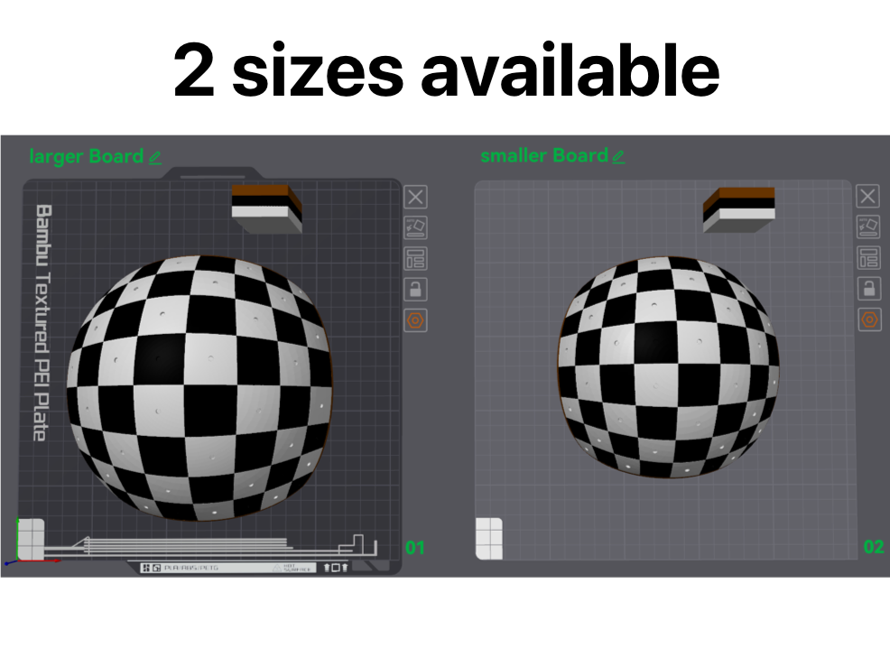 Multicolour Spherical Chess Board by jpbruce | Download free STL model ...