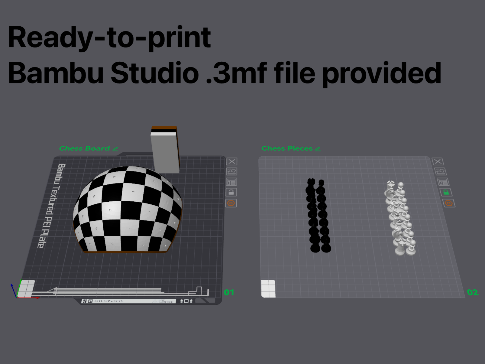 Multicolour Spherical Chess Board by jpbruce | Download free STL model ...