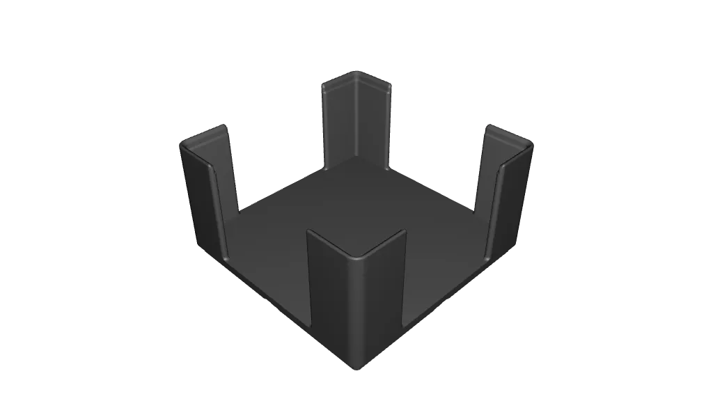 Gridfinity Post-it Note Holder by GizmoTheKing | Download free STL ...