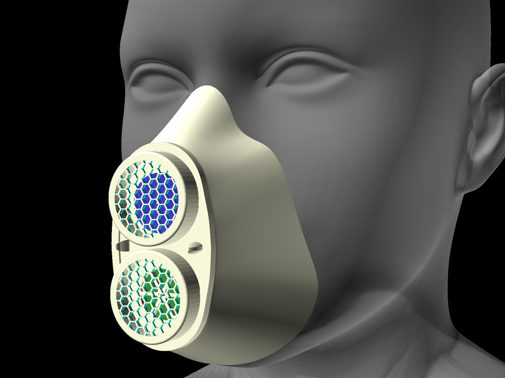 Flexible Mask Rolley [ Universal Modular System ] Covid-19 by iczfirz ...