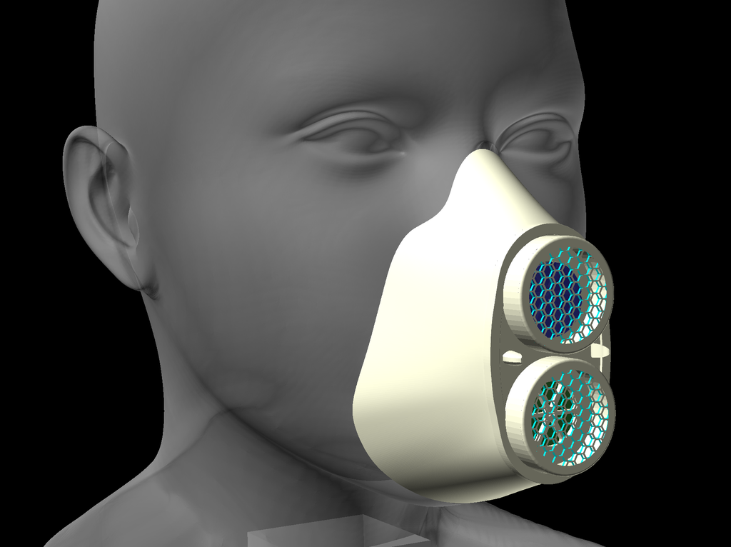 Flexible Mask Rolley [ Universal Modular System ] Covid-19 by iczfirz ...