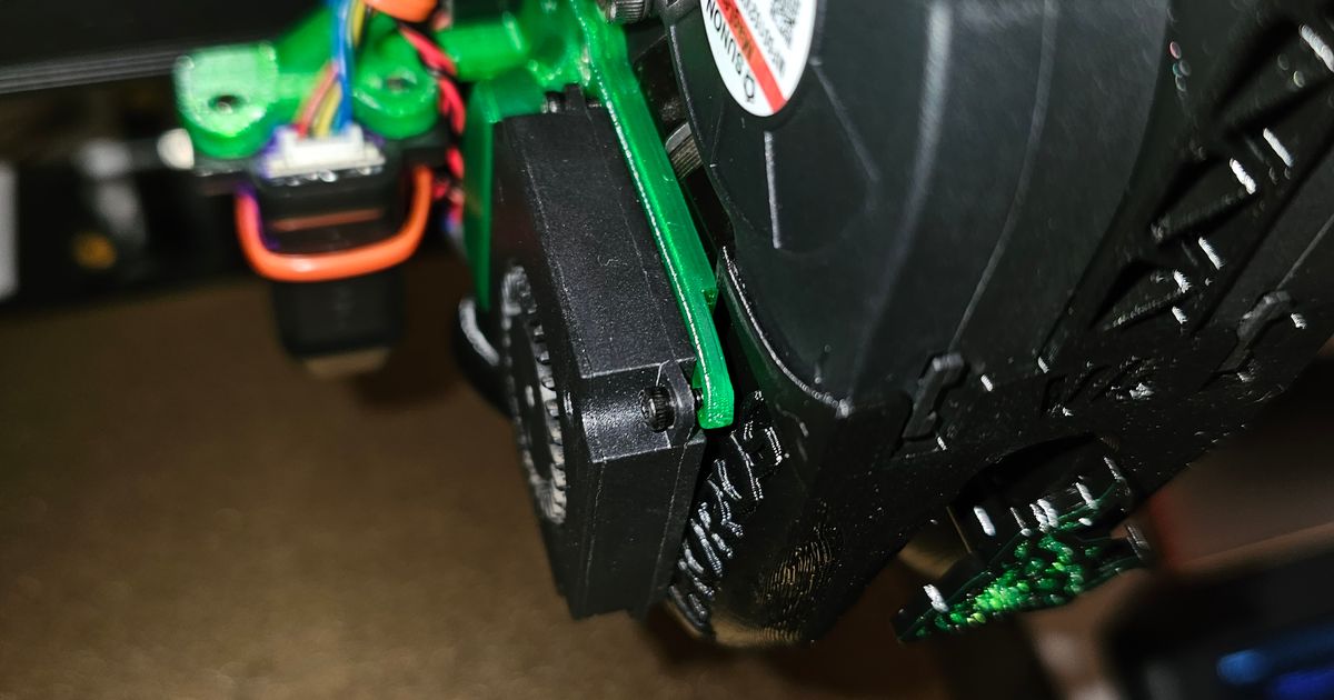 Sprite extruder backplate - 0 Y-Offset 4010 hotend duct by starfalk ...