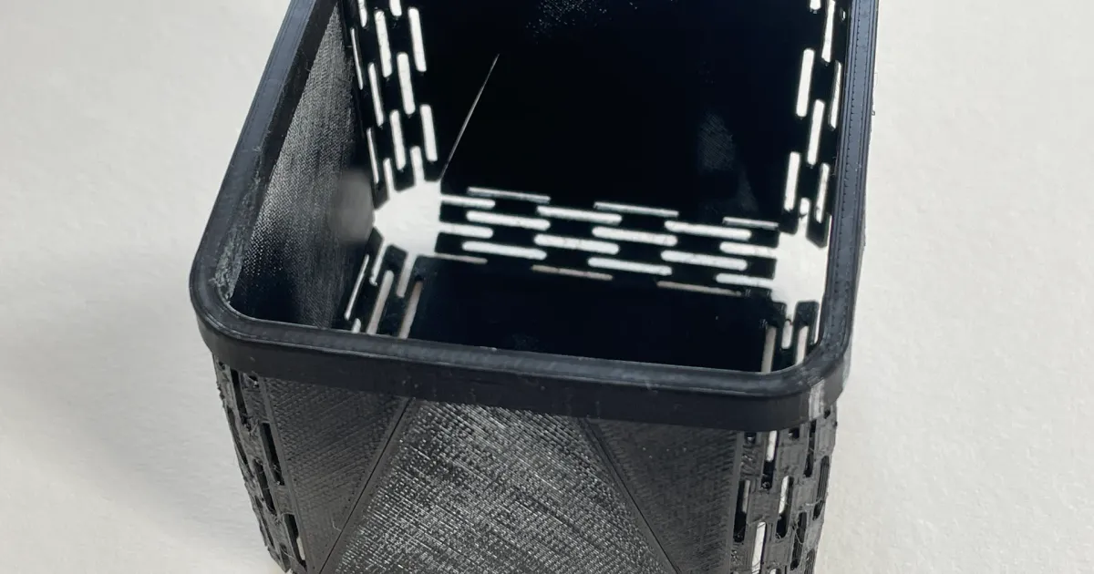 Cube Box from flat print (experimental) by Aryser | Download free STL ...