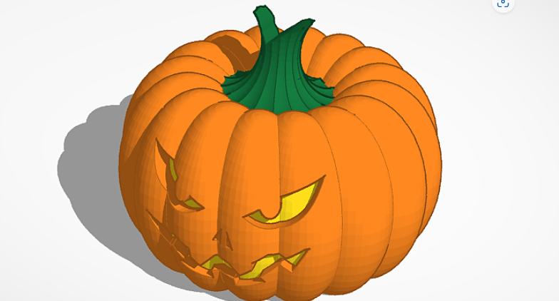 pumpkin For Halloween by Jacob.R | Download free STL model | Printables.com