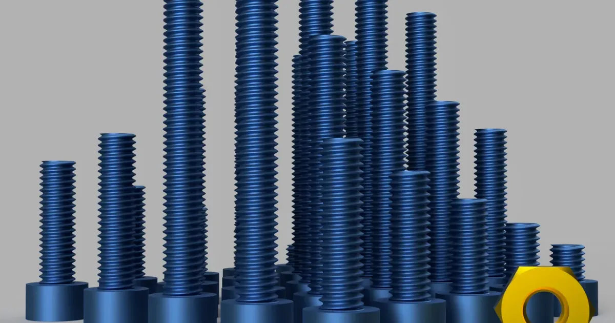 M5 Round Screws (Hex head) and nut 2mm-27mm by Nikolica | Download free ...