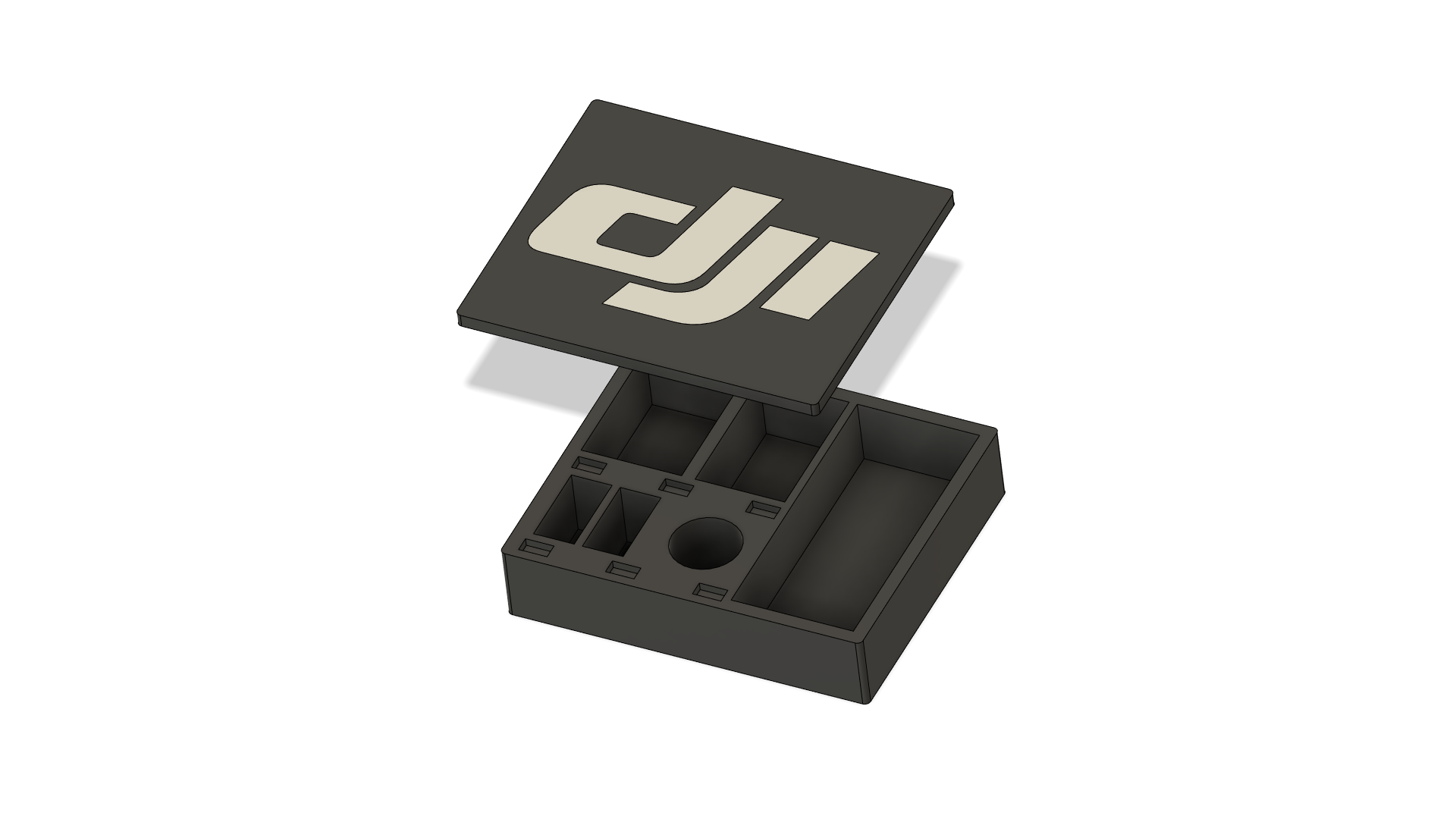 DJI Mic Single TX Case by DiseÑAME | Download free STL model ...