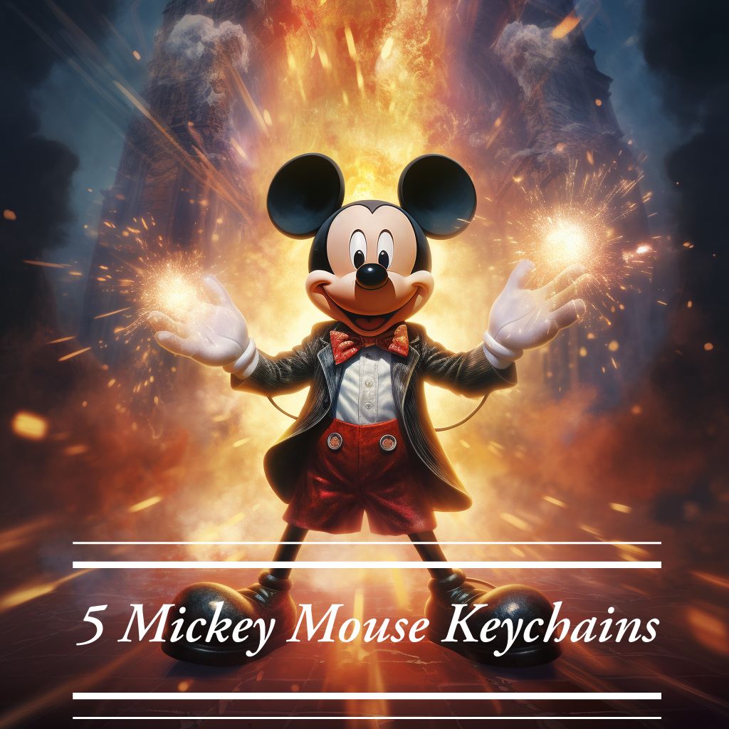 Mickey Mouse Disney keychain! 5 different characters! Follow Please! by ...