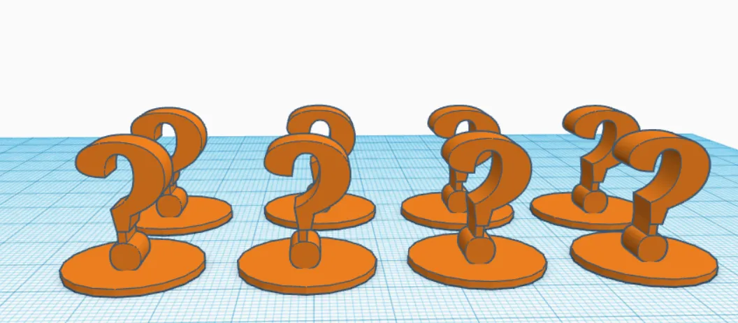 Question mark dnd by Nicolas Madden | Download free STL model ...