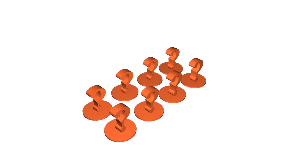 Question mark dnd by Nicolas Madden | Download free STL model ...