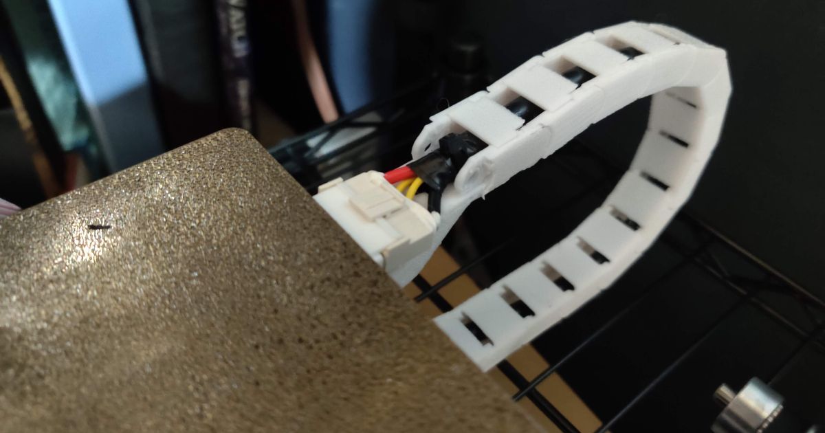 KP5L Bed Cable relief with drag chain attachment por VicVL | Descargar ...