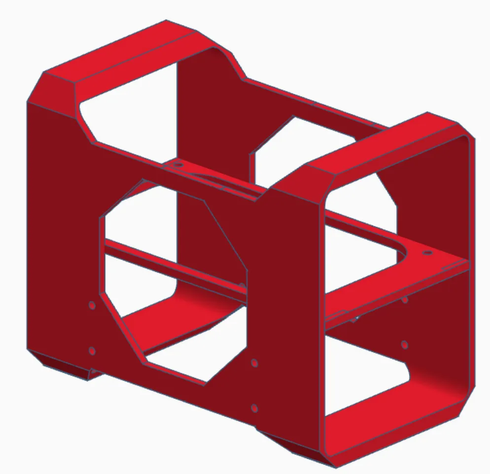 Zimaboard NAS Frame by Sabitech | Download free STL model | Printables.com