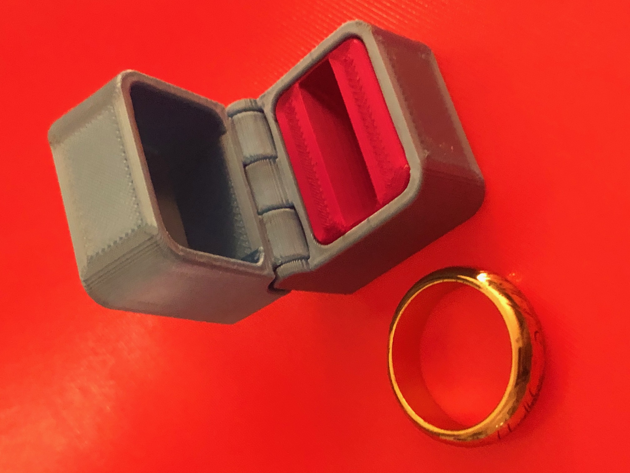 Ring Box 30x30mm by Stamatis Kambanis | Download free STL model ...