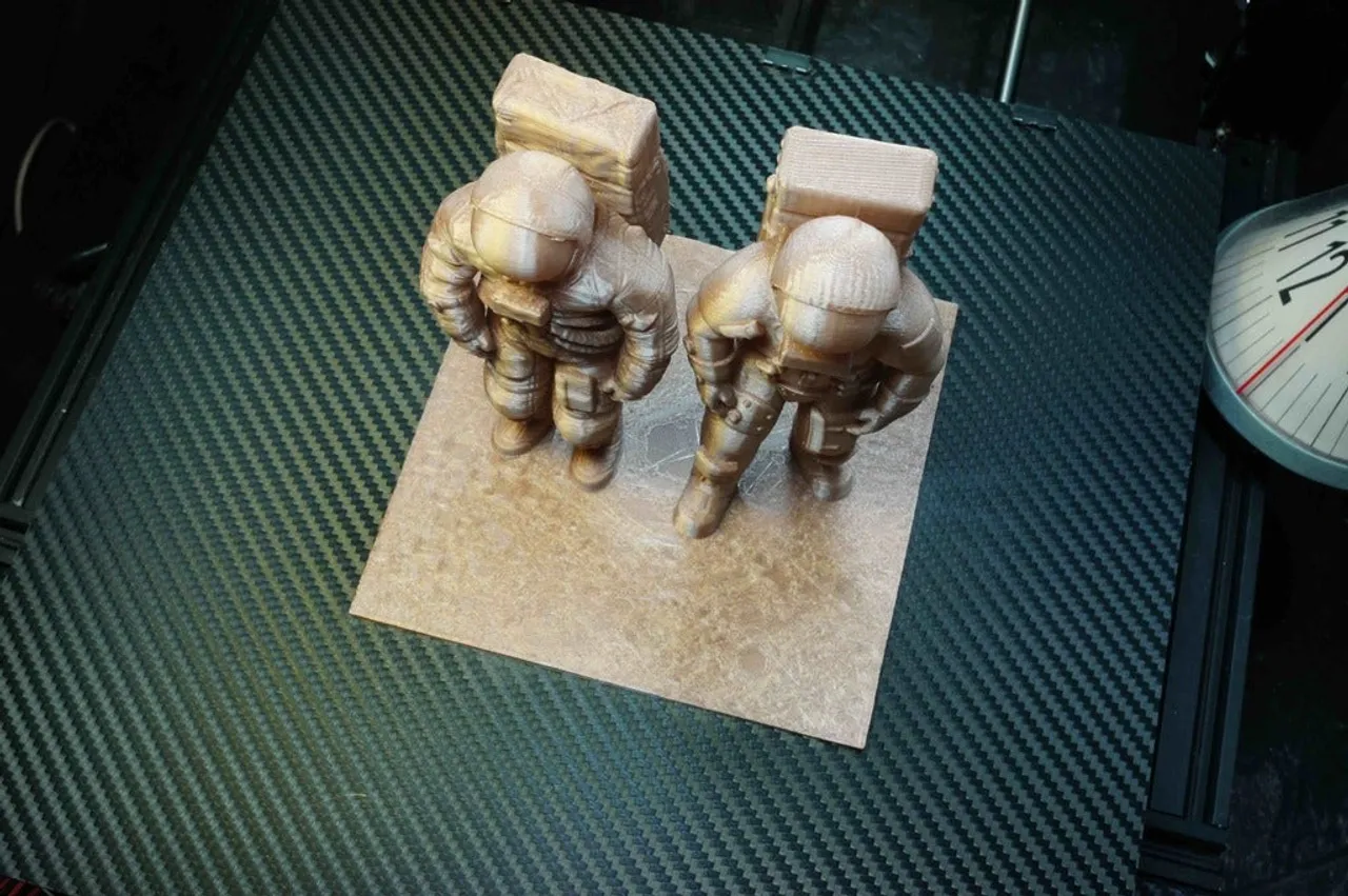 3d printed astronauts