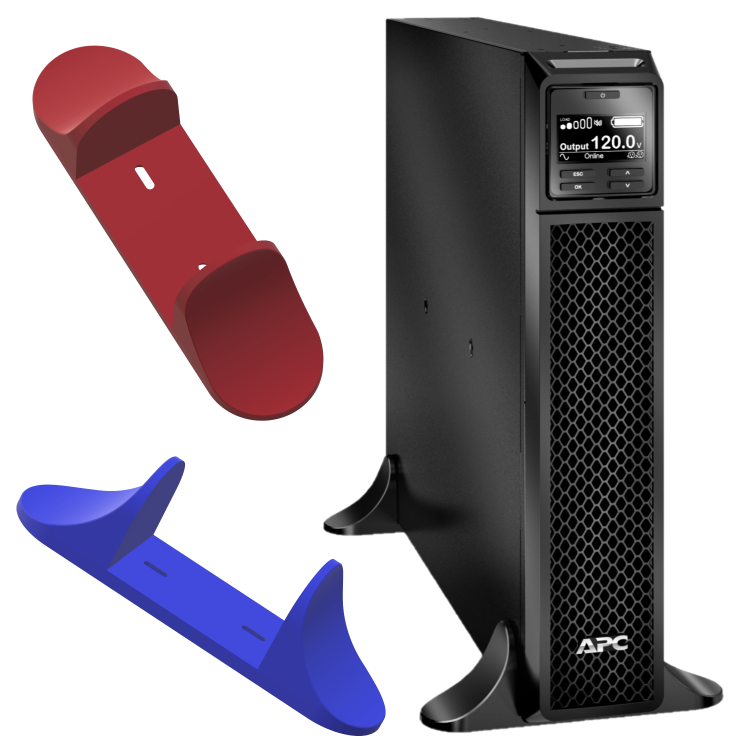 APC Smart-UPS Tower Stand (Parametric) by JarMart42 | Download free STL ...