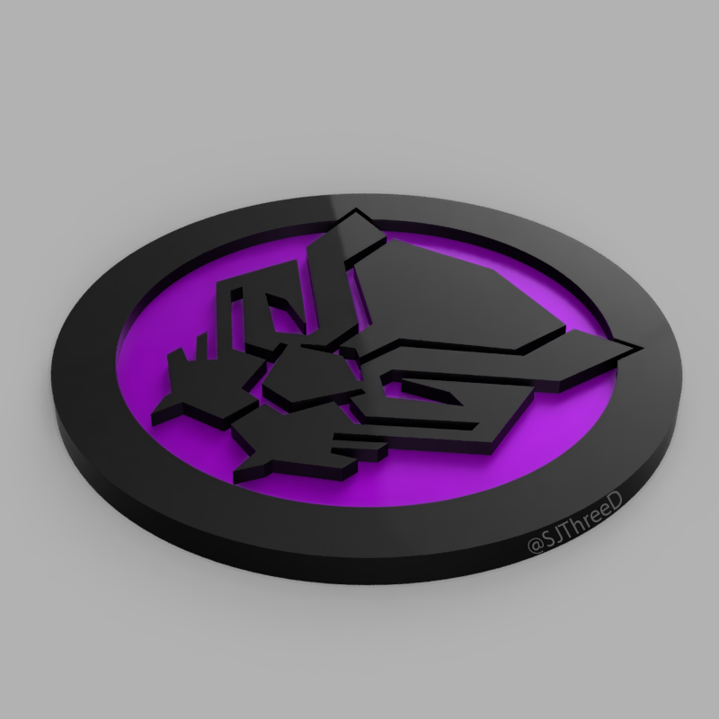 Black Panther - Marvel Coasters by SJThreeD | Download free STL model ...
