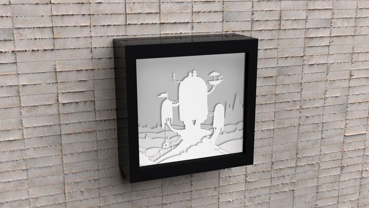 adventure time lightbox by tecnoculebras | Download free STL model ...